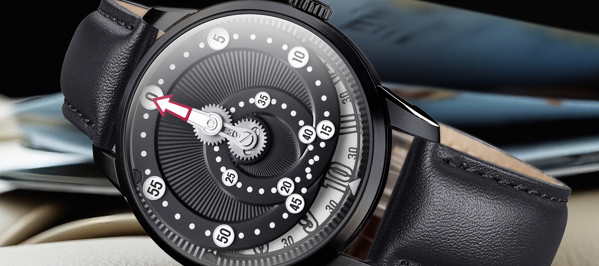 The Automatic Wandering Hour Watch – Mandetbrote