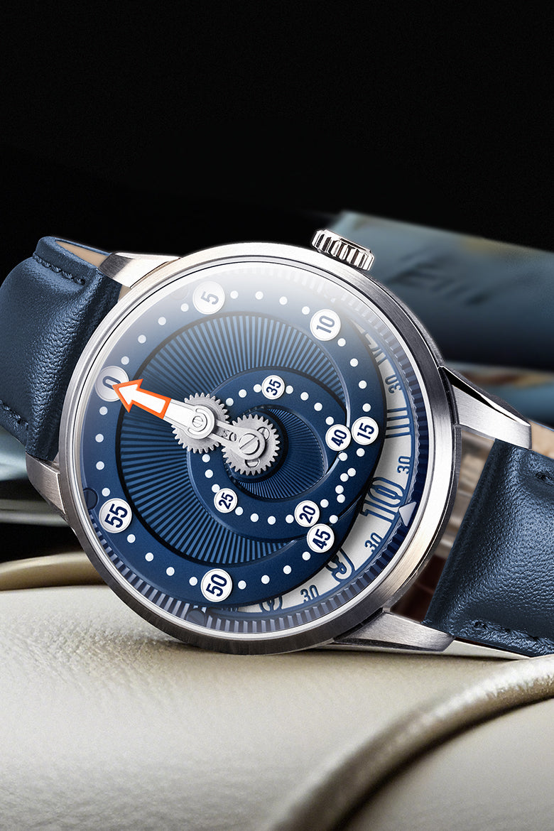 The Automatic Wandering Hour Watch – Mandetbrote
