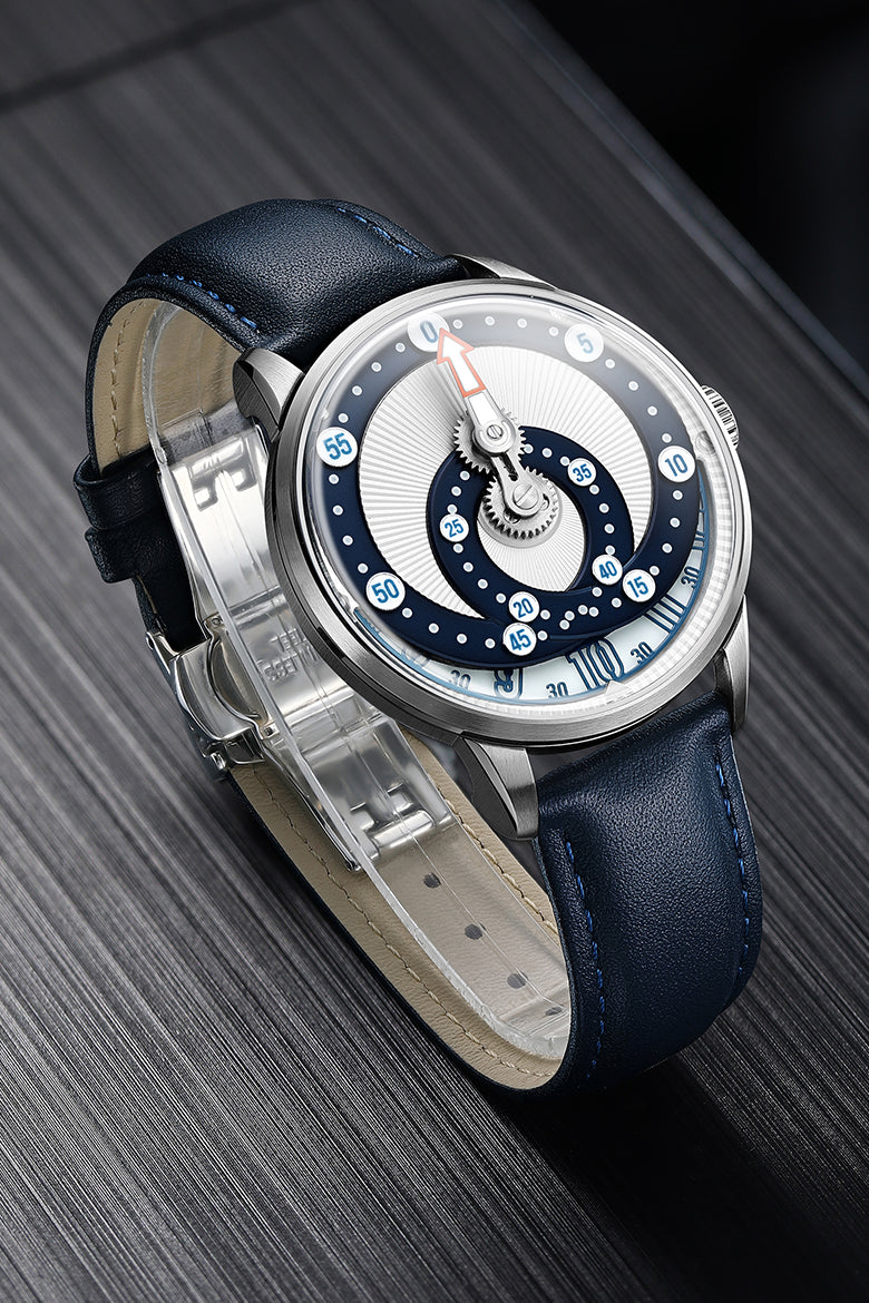 The Automatic Wandering Hour Watch – Mandetbrote