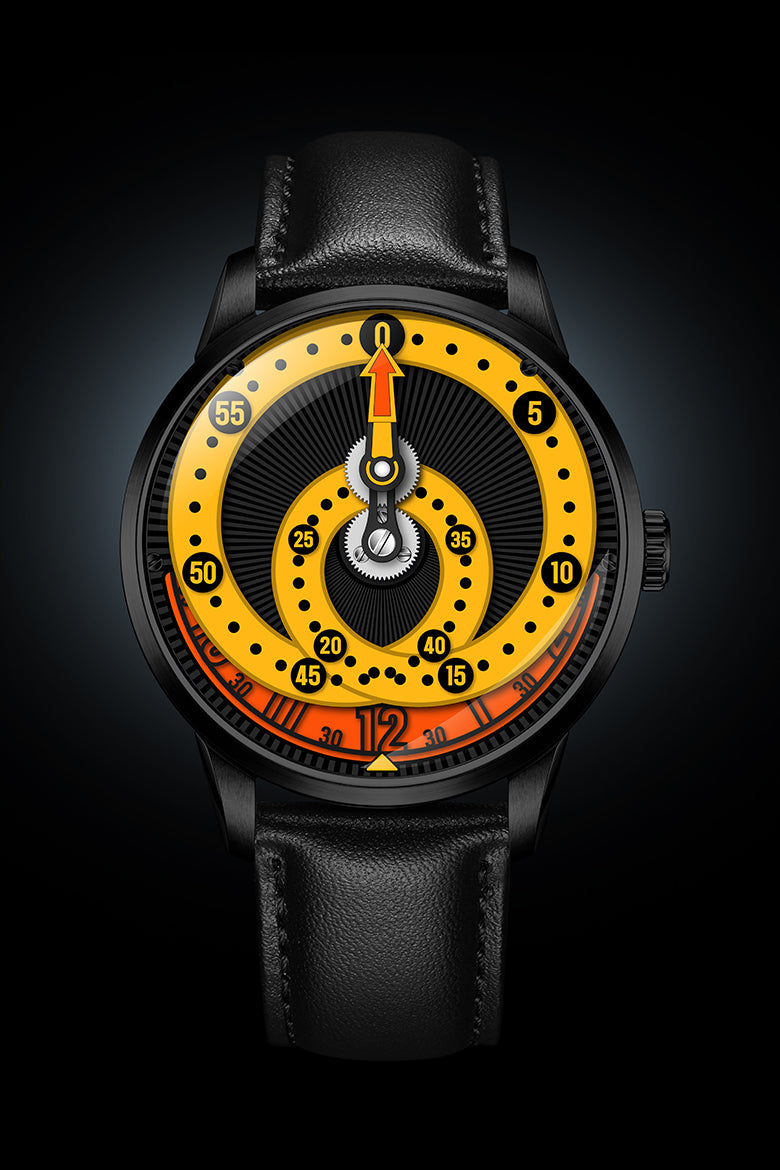 The Automatic Wandering Hour Watch – Mandetbrote