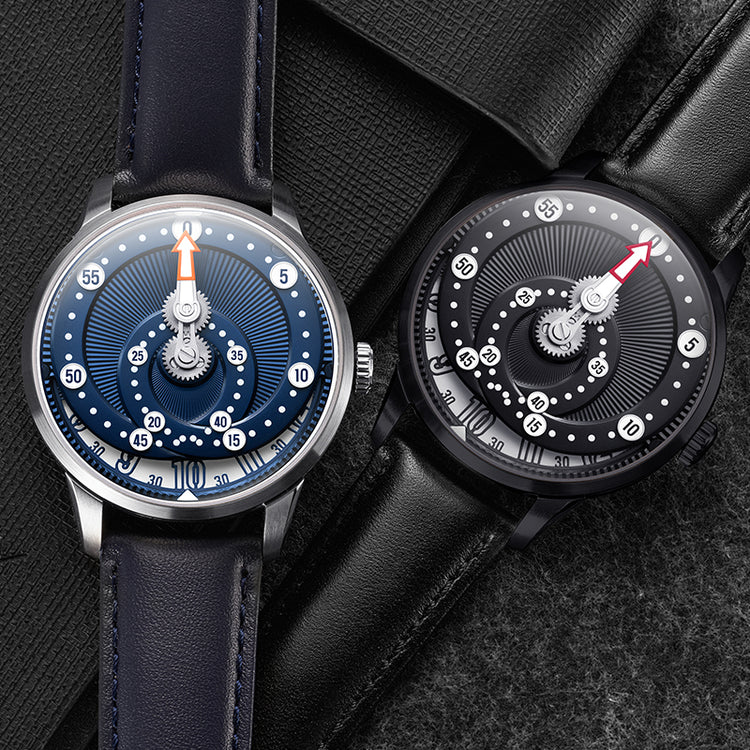 The Automatic Wandering Hour Watch – Mandetbrote